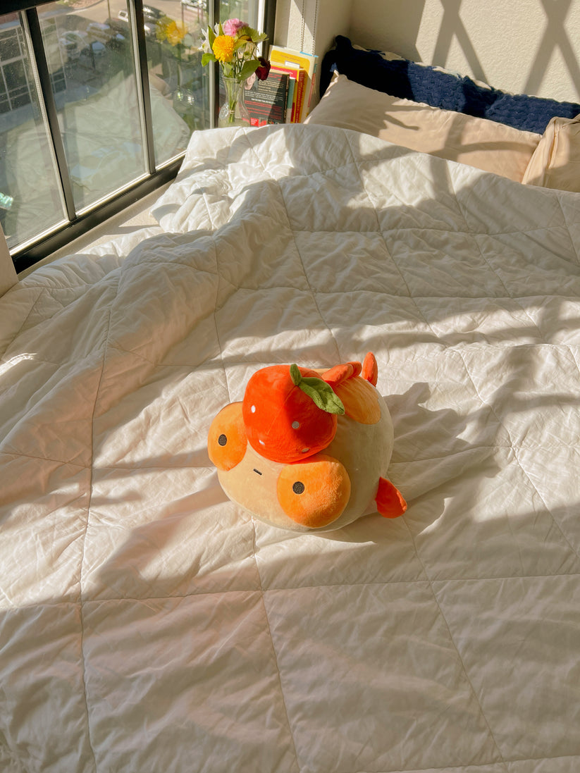 Tangerine Maxine Plushie (PREORDER) – Uncomfy Co.
